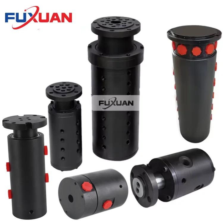 Customized Hydraulic Pneumatic Multi-channel Rotary Joint 2 3 Center ...