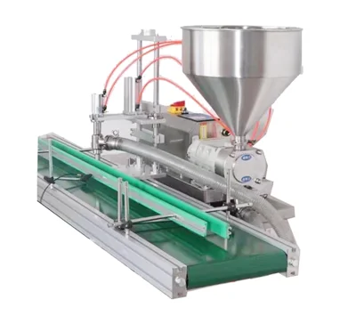 6 Semi Automatic Servo High Viscosity Rotor/lobe Pump Paste Filler ...