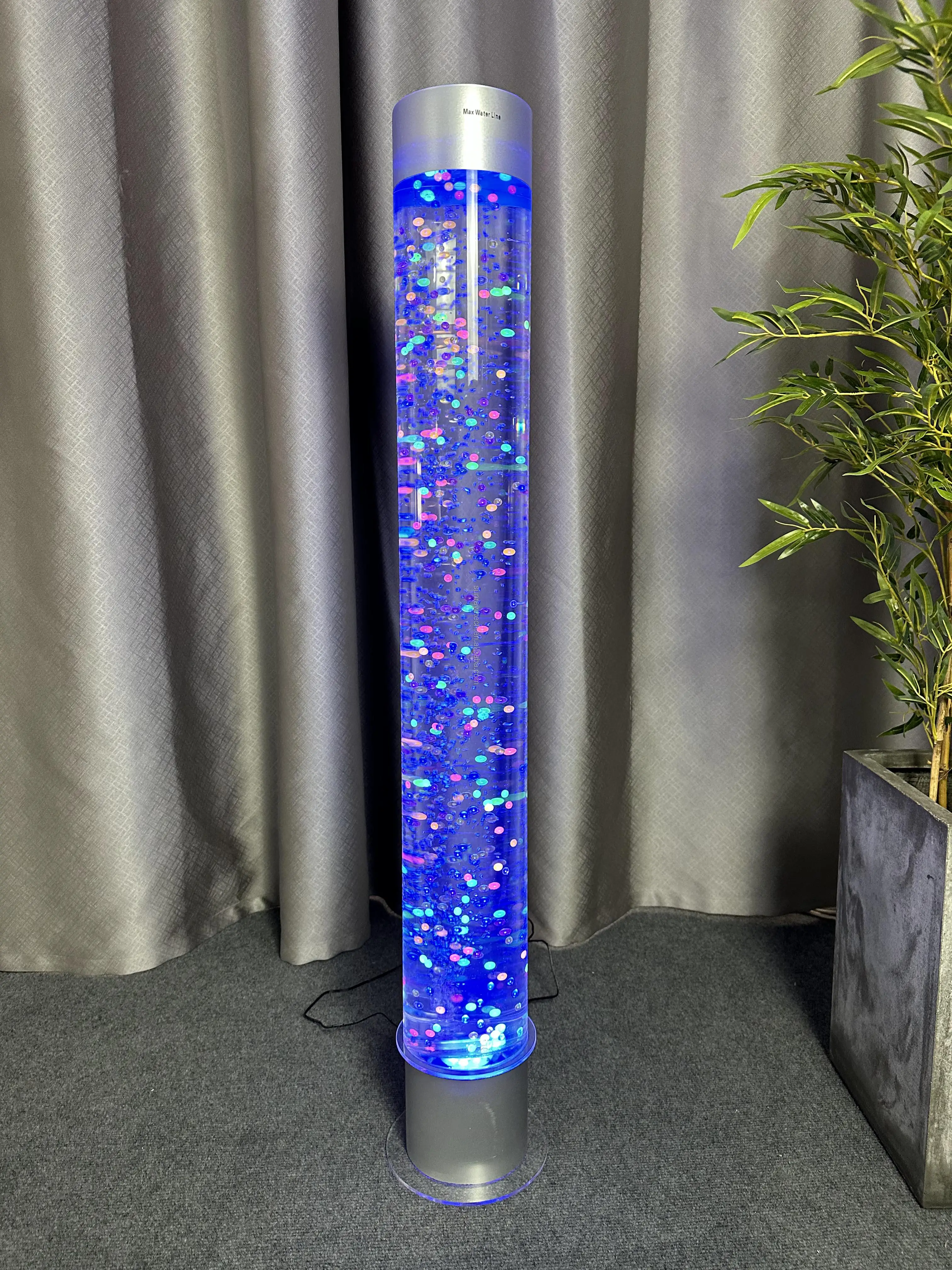 Alibaba.com: 2025 Customized Floor Standing LED Bubble Tube Cylinder ...