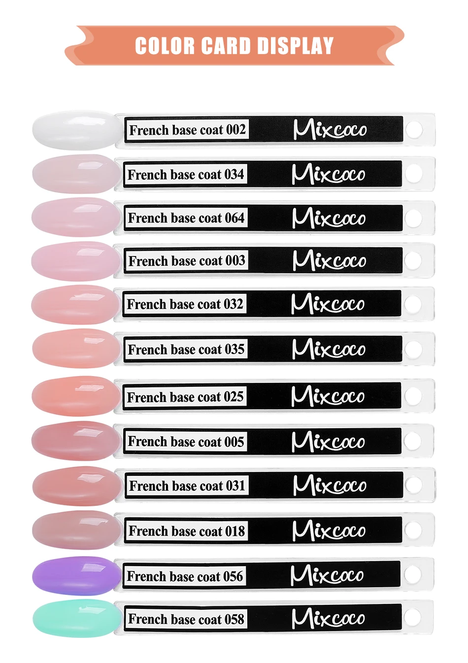 Easy To Use Mixcoco The Pure Color Organic Esmalte Em En De Rubber Base ...