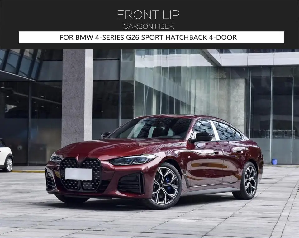 Carbon Fiber Front Bumper Lip Splitter For Bmw 4 Series G26 420i 430i ...