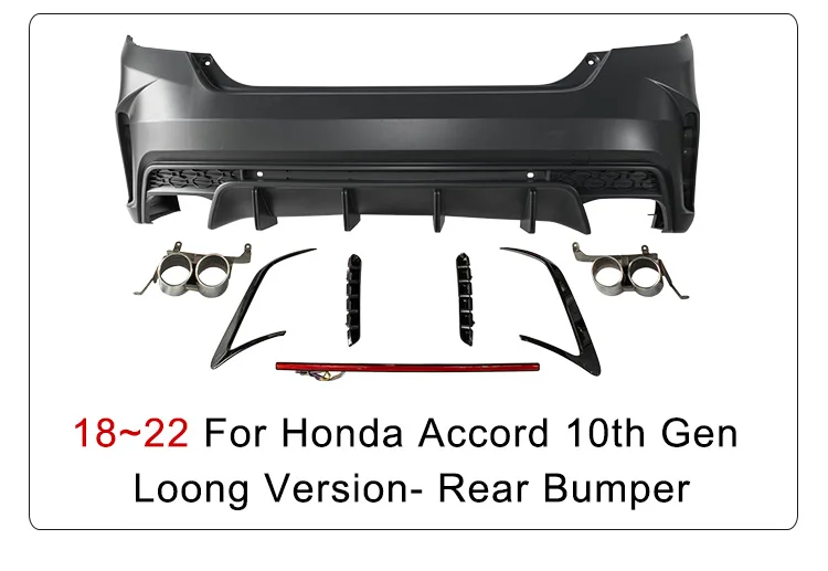 Yofer Modified Bodykit Universal Bumpers for Honda Accord 2018-2022 ...