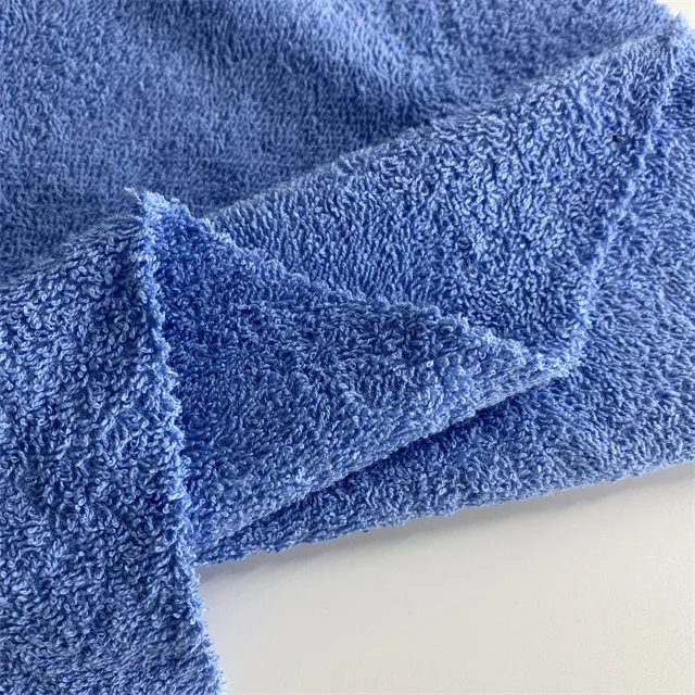 New Products 100% Cotton Double Brushed Woven White Terry Beach Towels ...