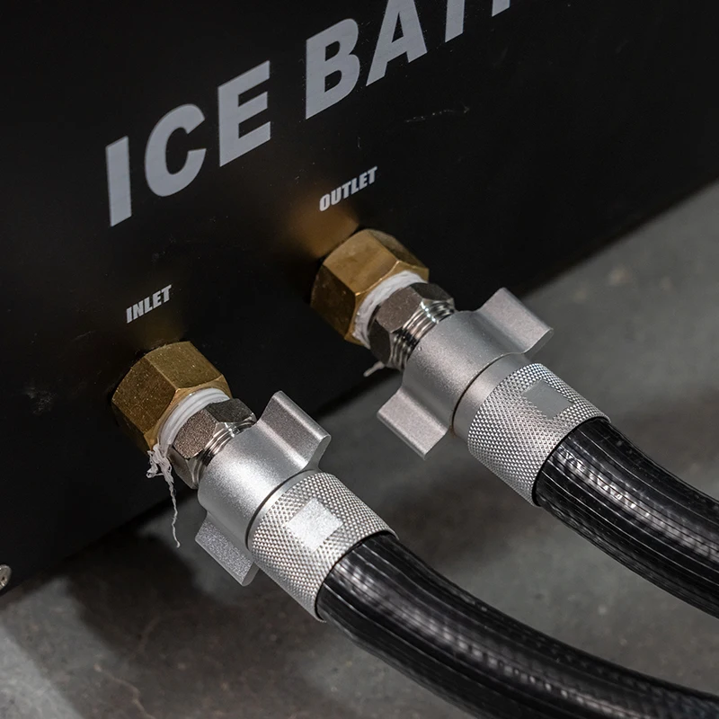 Smartmak Wooden Ice Bath Sauna Ice Barrel With Water Pump And ...