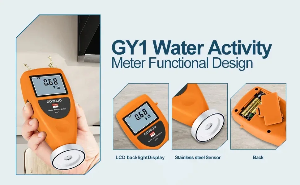 Smart Water Activity Meter for Food Water Testing OEM Customizable Aw ...