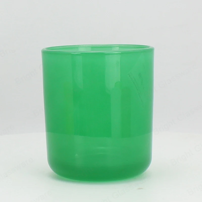 Wholesale ASTM F2179 Compliant Round Bottom Frosted Glass Candle Jars ...