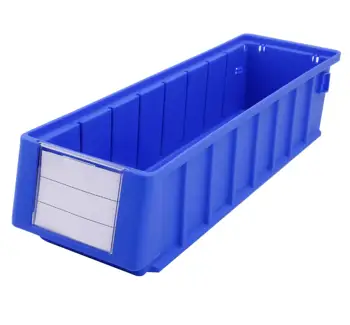 Plastic Storage Parts Bin Box Storage Crates With Dividers Pp Office ...