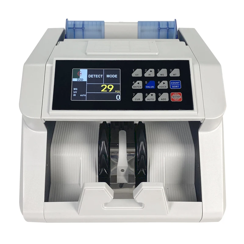 Money Value Counter Bill Counter Counting and Detecting Machine for ...