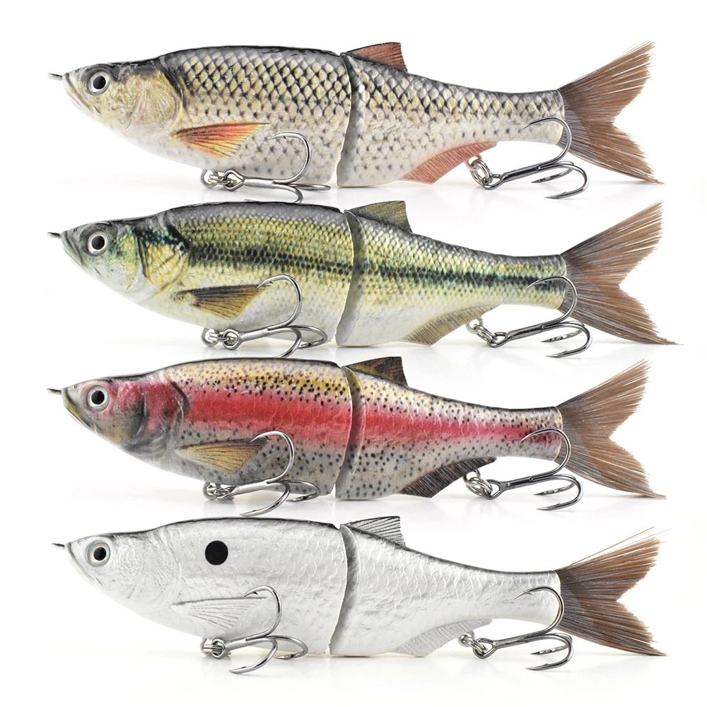 NEW S Carved Gliding Fishing Bait - Realistic Trout Glide
