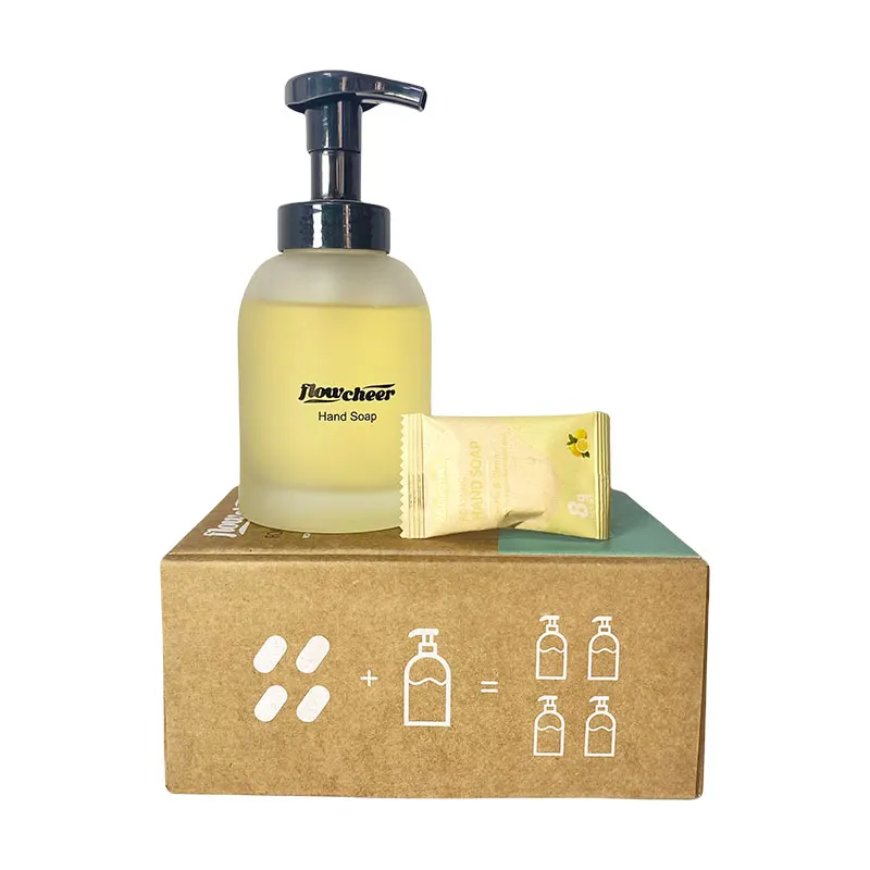 Wholesale Box Packing 4 Tablets Set Natural Soothing Bubble Foam Soap ...