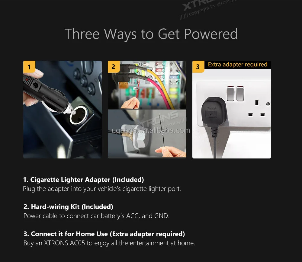 Xtrons 2 Pieces 10.1 Inch Screen Dvd Player Car Headrest Monitor ...