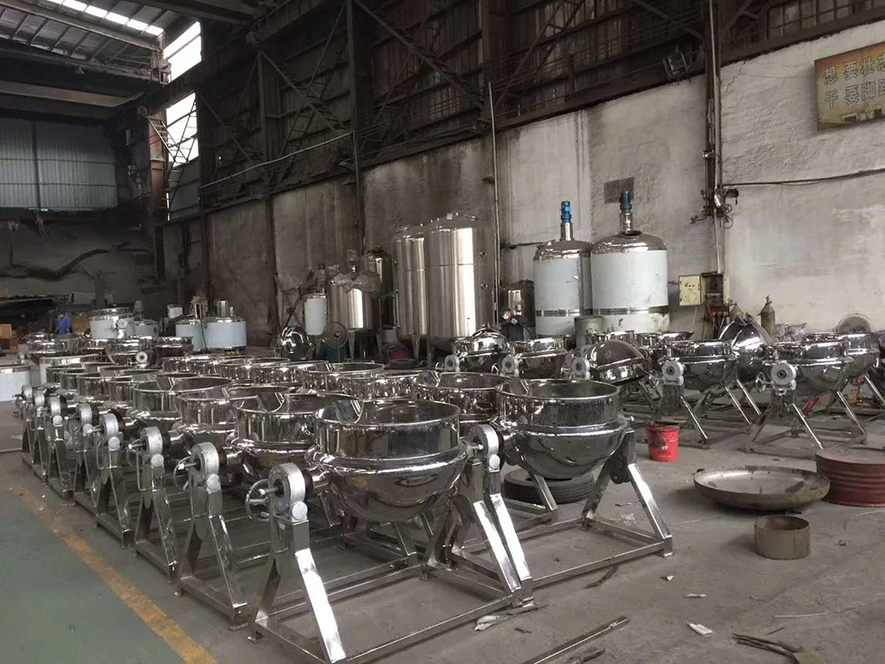 Industrial 100L Electric Steam Gas Sugar Syrup Boiler Machine Candy ...