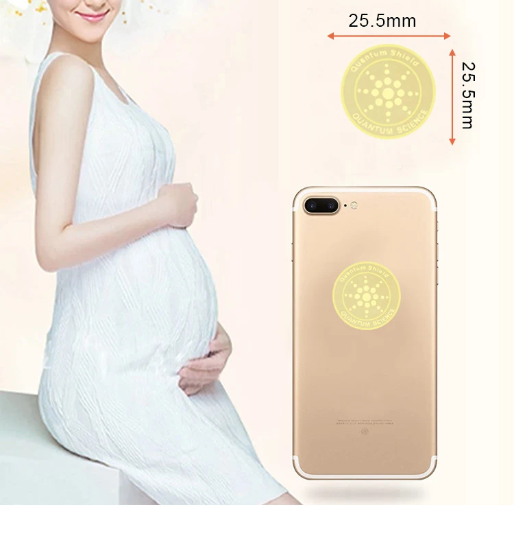 Quantum 5g Emf Protection Sticker Shield 24k Gold Radiation Reduce Chip ...