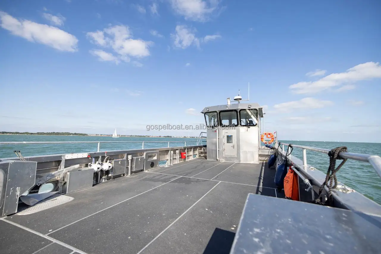 Gospel Boat 14m Aluminum Landing Craft Barge for Sale