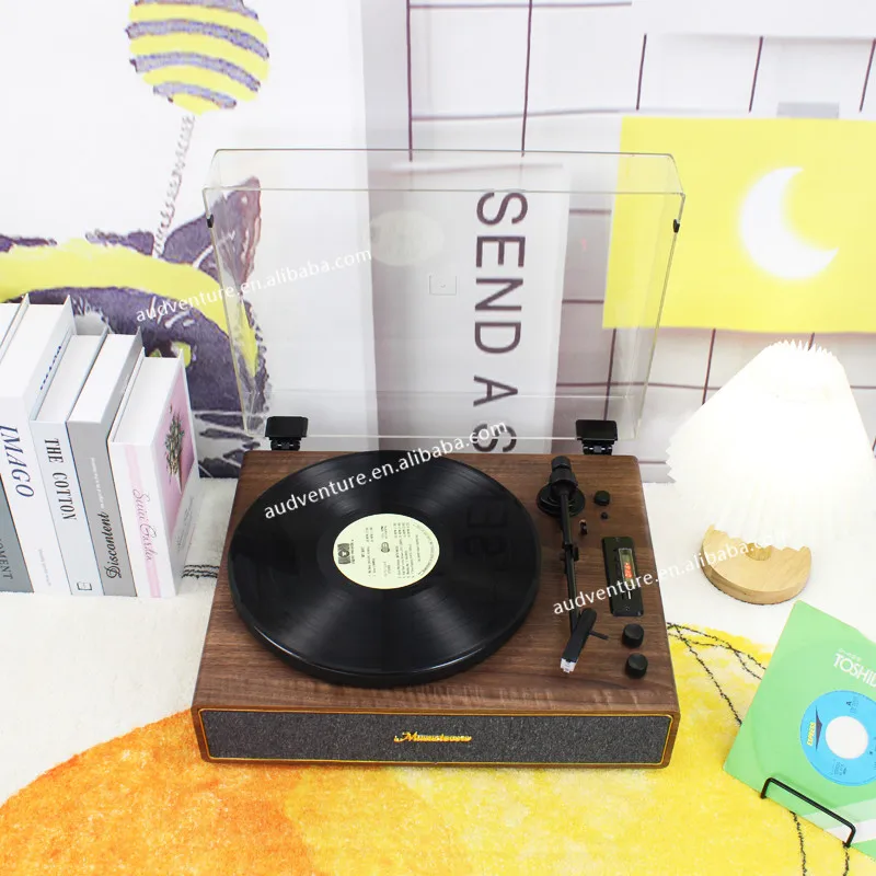 Unique Bluetooth Vinyl Turntable Record Player - OEM
