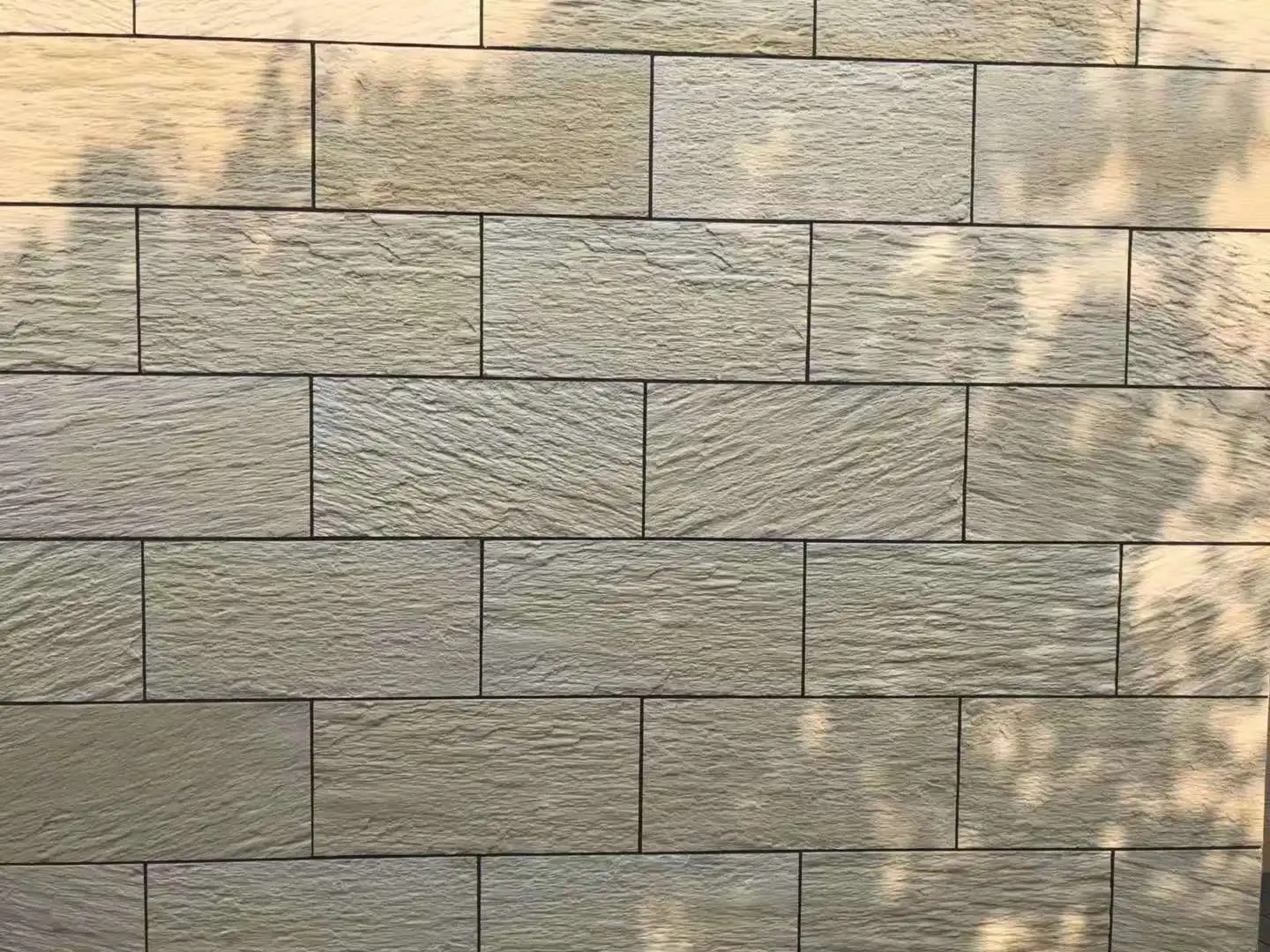 Building Interior and Exterior Wall Natural Age Stone Mosaic Tile ...