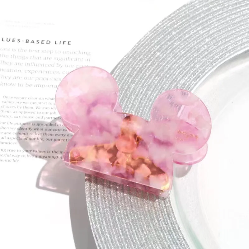 Xinmei Fun Unique Mouse Hair Claw Clip - Biodegradable Tortoise Acetate