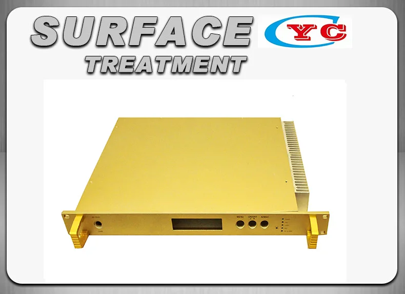 19-inch 2u Black Rack Chassis Shell Pc Industrial Aluminum Chassis Case ...