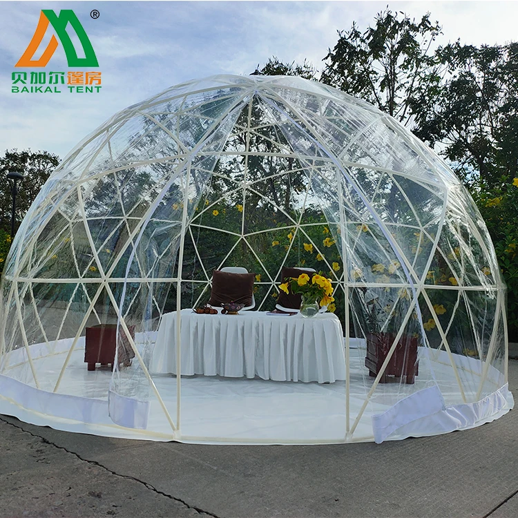 Clear PVC Outdoor Garden Igloo Yurt Geodeic Foam Igloo Tents for Sale ...