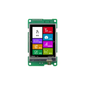 Dacai 2.4 Inch Smart Tft Lcd Display Module With 320*240 Resolution Lcm Uart Serial Touch Screen ...