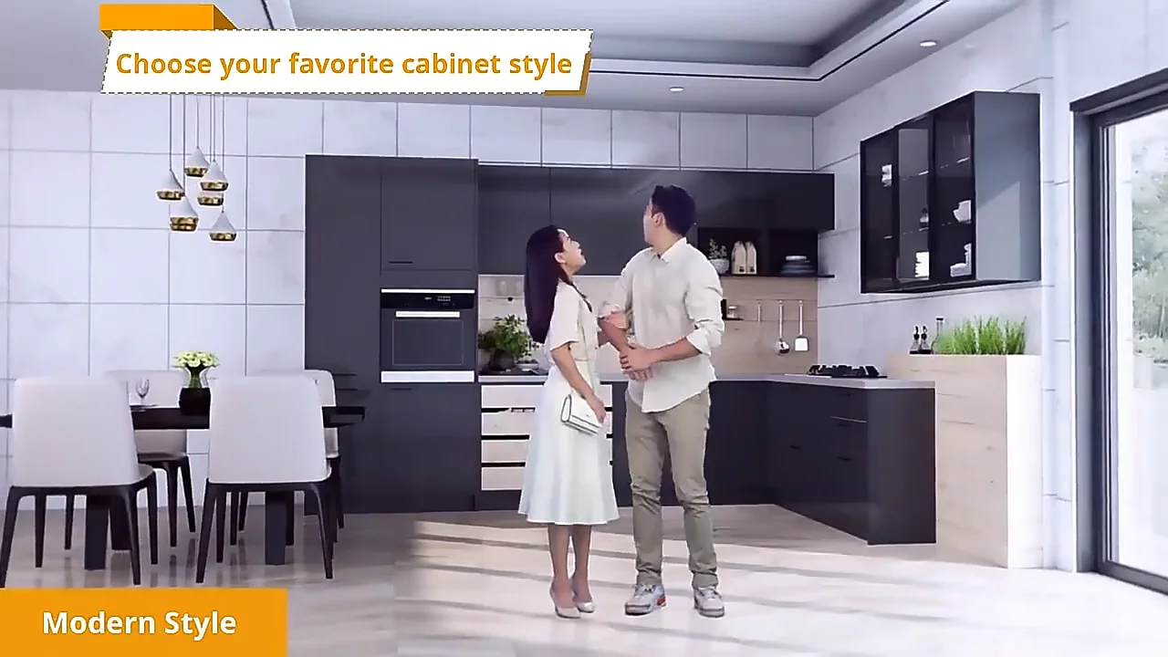 Oppein Blue Bar In Lebanon High Gloss Acrylic 3d Modern Fiber Kitchen ...