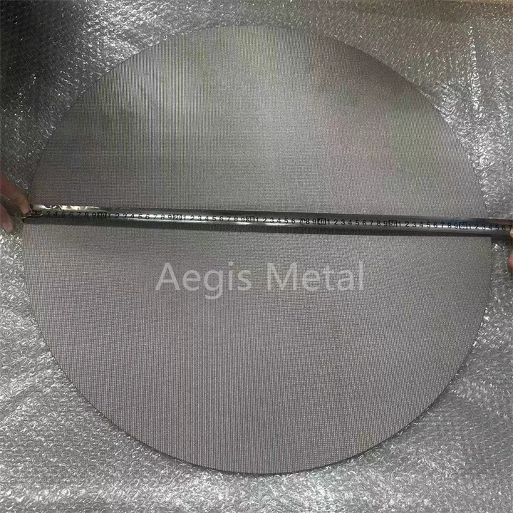 0.5mm Thickness 60x60 Mesh Twill Weave Raney Nickel Coated Ni Mesh