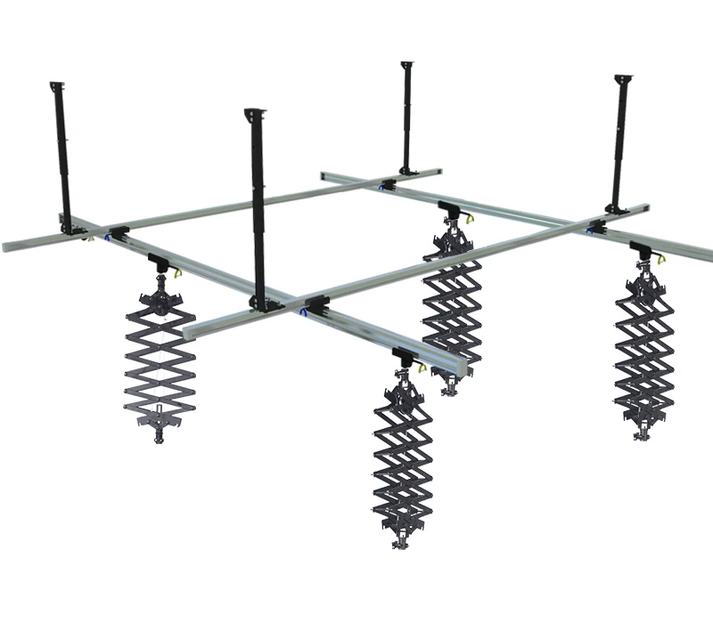 Photography Studio Pantograph Ceiling Rail System Kit With Lighting ...