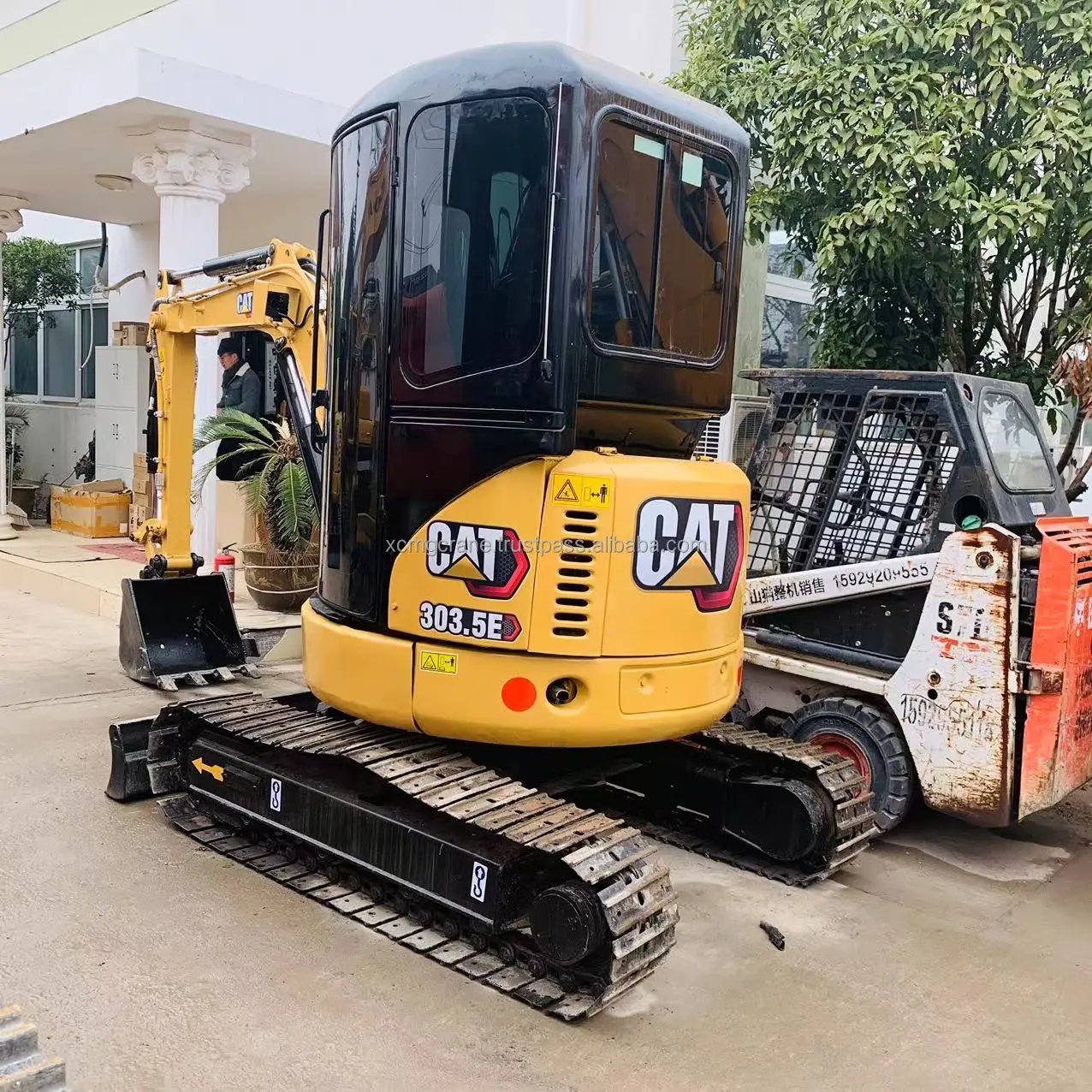 Japan-Made Used Caterpillar 303.5C Excavator 3.5ton Mini Digger with ...
