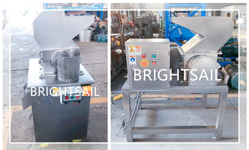 Crystal Rock Sugar Hard Candy Granules Crusher Grinder Machine