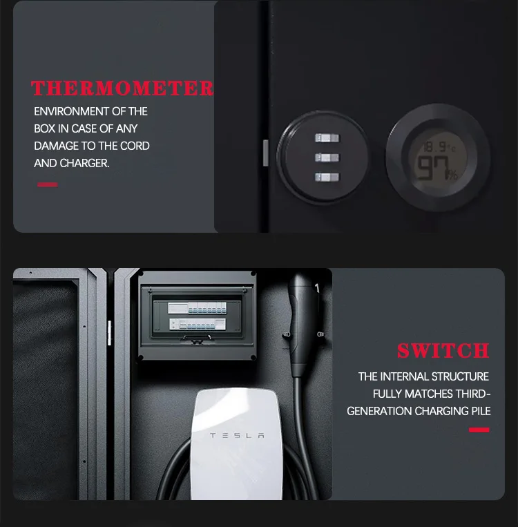 AC EV Charger Protection Box - Wall Mounted & Customizable