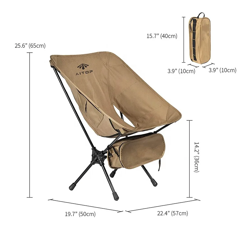 Portable Moon Chair - Lightweight Camping Chair for Outdoor