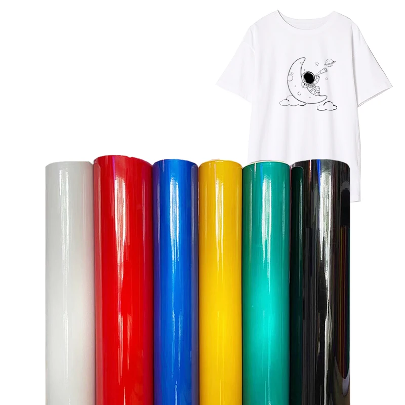 0.5*1m Flocking Heat Transfer Vinyl Flock Lettering Film for Cutting ...