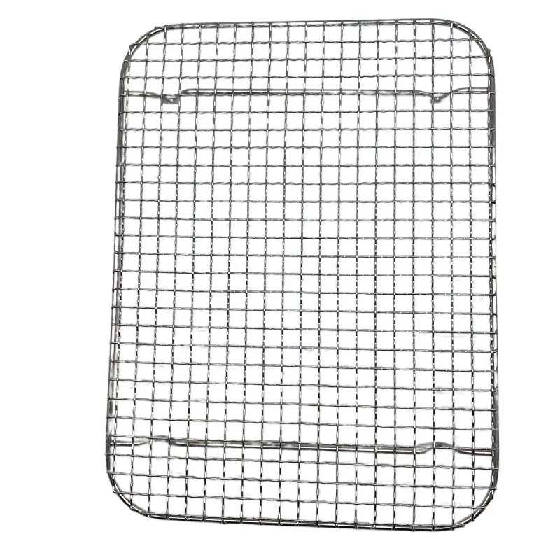 Galvanized 304 Stainless Steel Square Grill Net For Cooling & Frying ...