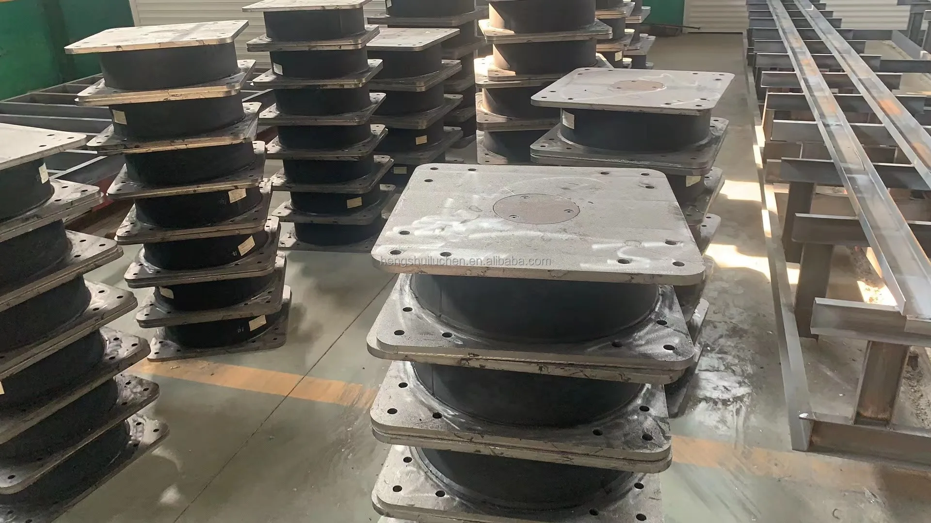 Seismic Base Isolation Bridge Lead Core Rubber Bearing