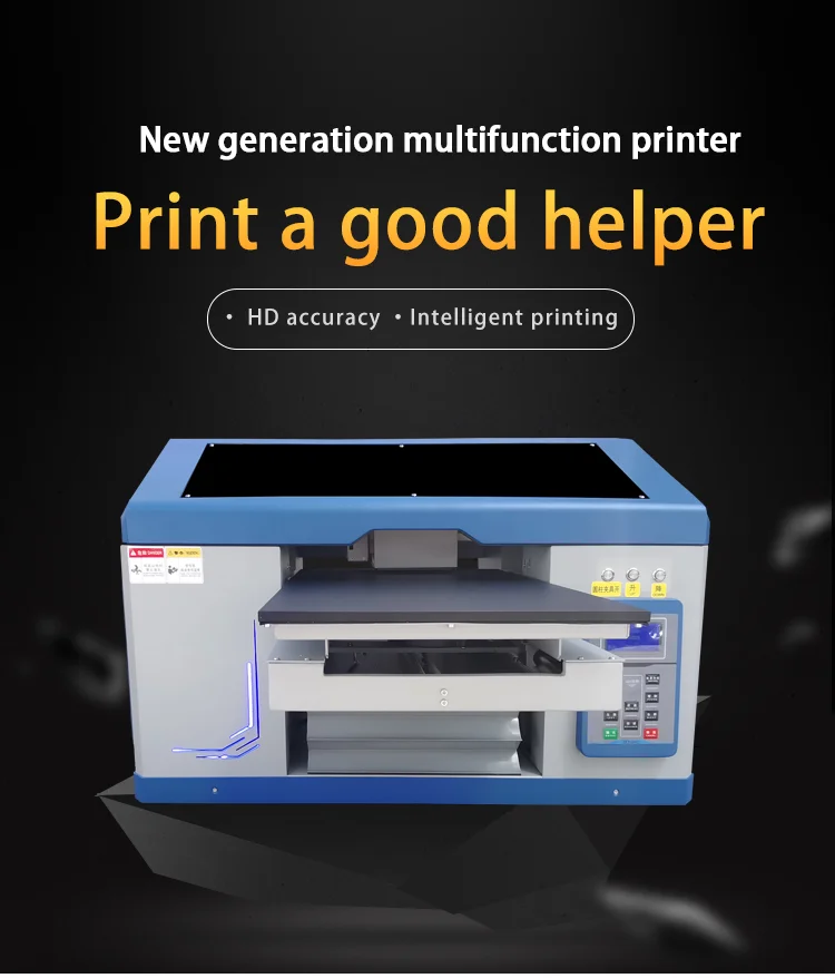 Proprinter Small Digital Inkjet Flatbed ID Card Bottle Printing Machine ...