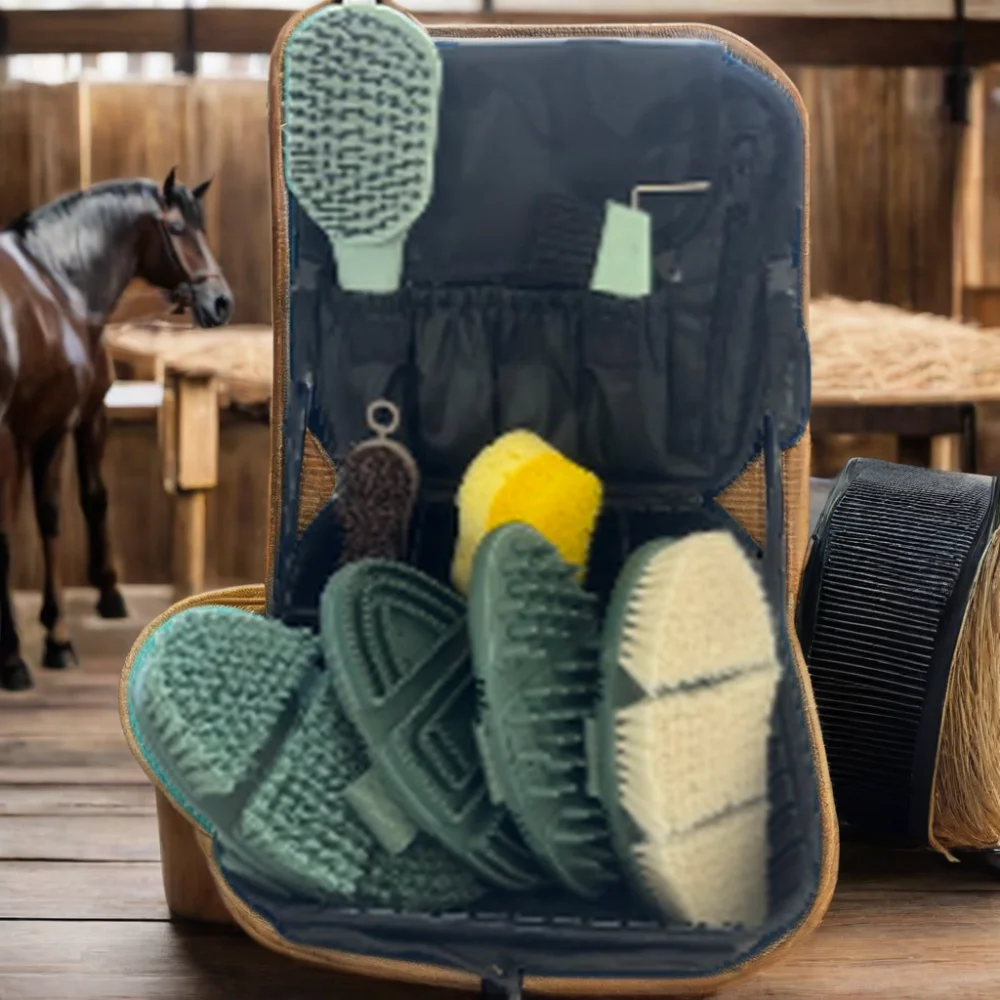 Complete Horse Grooming Kits Deluxe Essential Horse Care Products ...