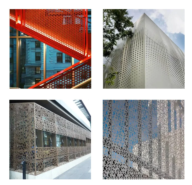 Galvanized Mild Steel Perforated Metal Mesh Sheet Custom Cut and Bended ...