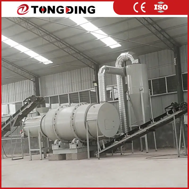 Industrial Salt Drying Machine - Efficient Rotary Dryer