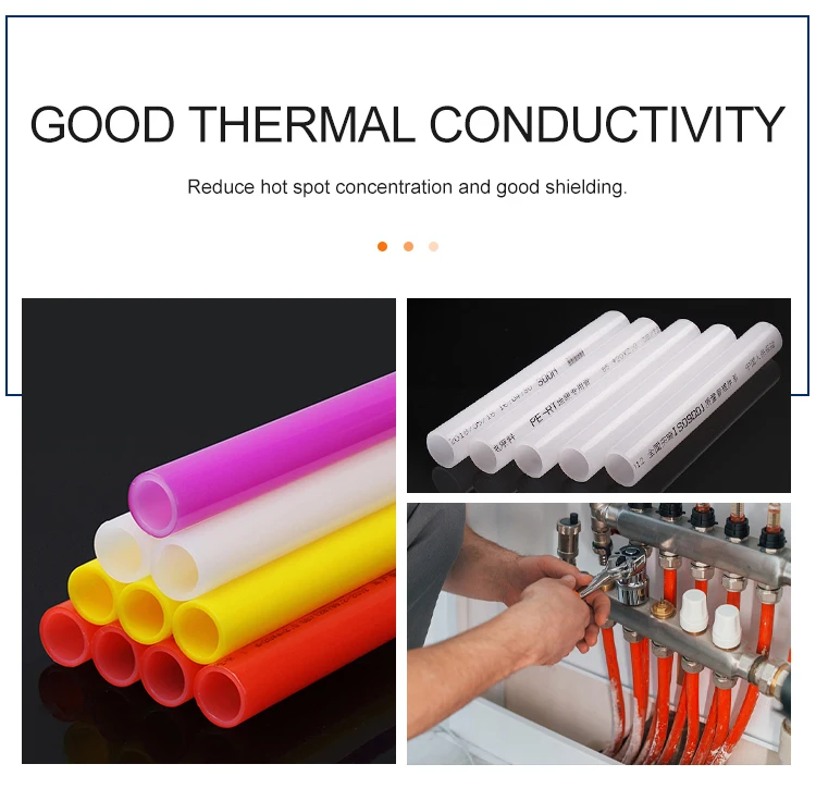 Reticulated Polyethylene PEX Plastic Tubes Durable Radiant Heating ...