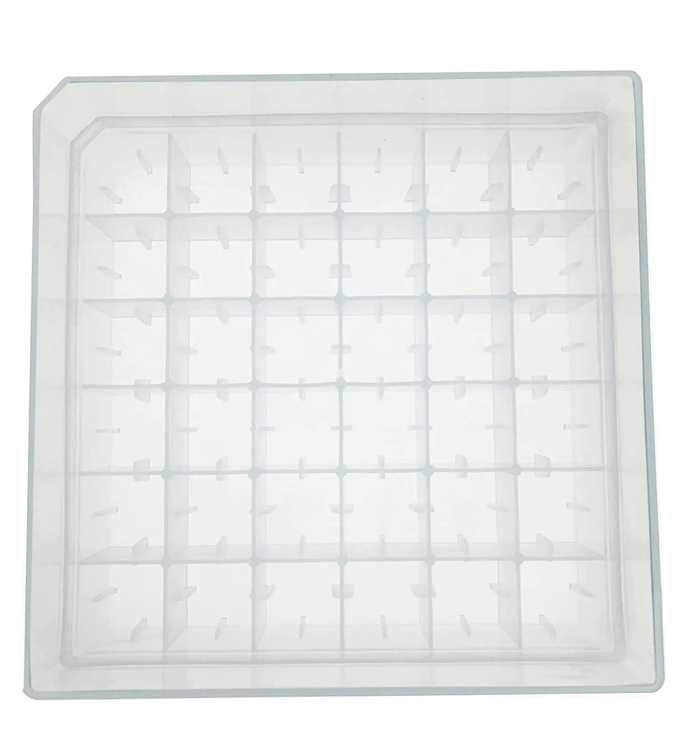 Laboratory Use Plastic 36 Well Storage Holder Boxes For 5ml Cryotube ...