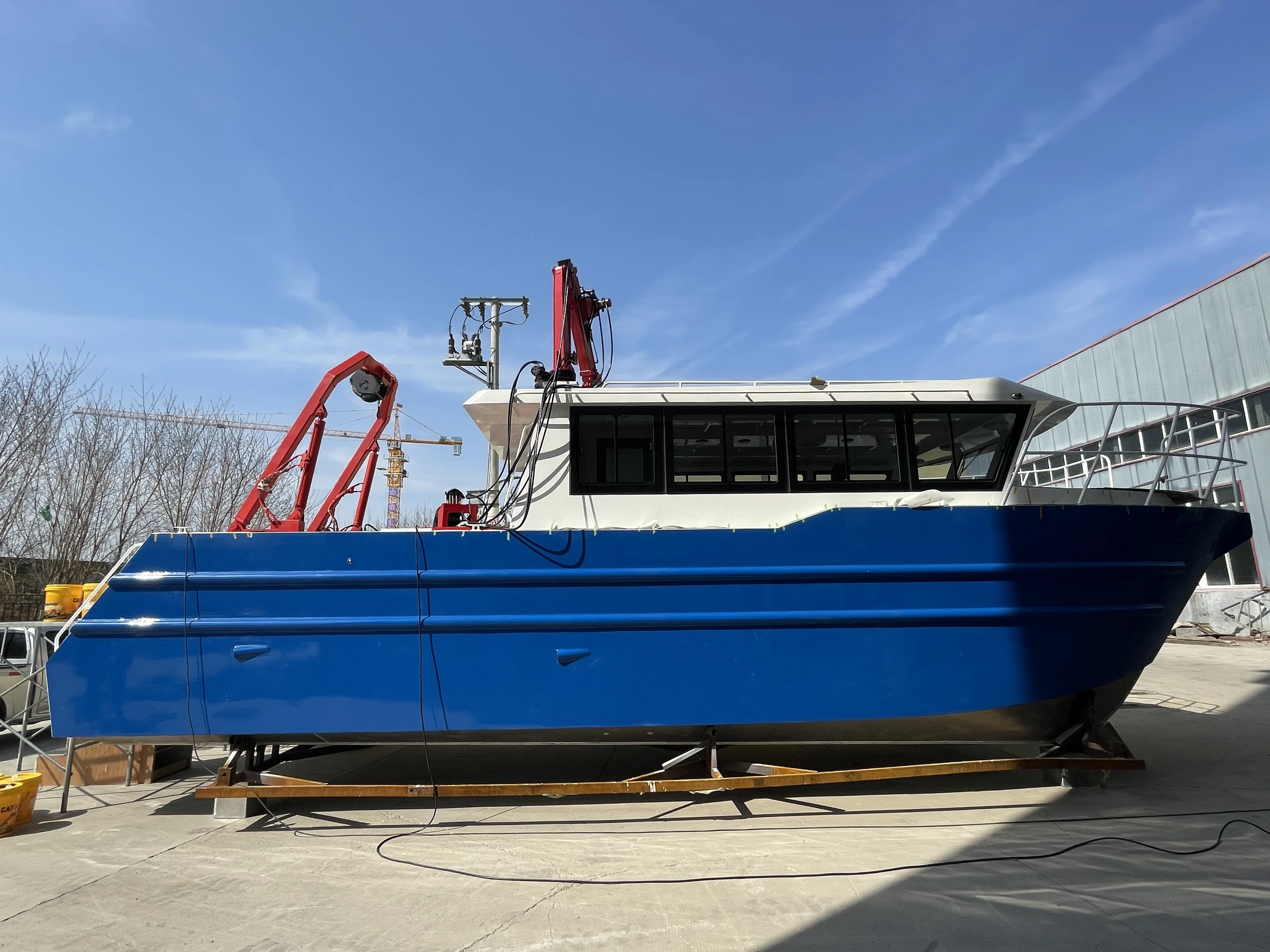11.6m Deep Sea Aluminum Survey Boat for Commercial Fishing