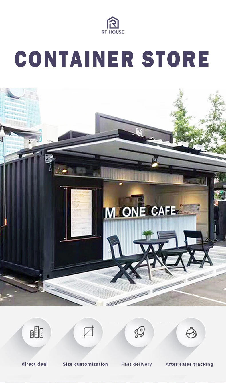 Customizable Container Store Prefab Modular Coffee Prefab Houses ...