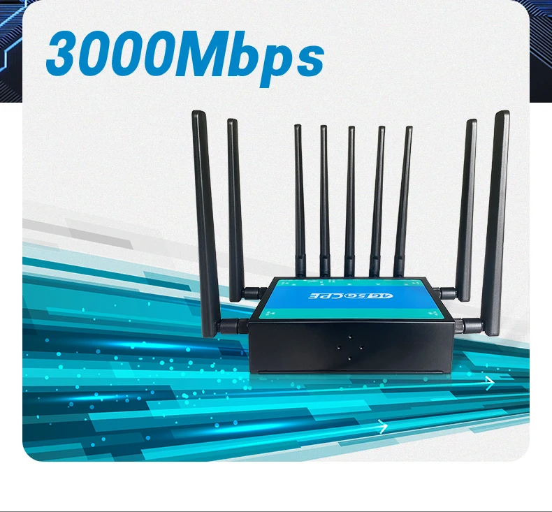 New Design Ax3000 Gigabit Openwrt Wireless 4g 5g Sim Card Modem Router ...