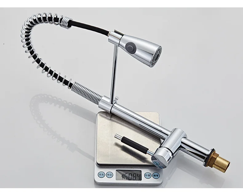 Modern Higher Chrome Flexible Spring Loaded Brass Copper Faucets Hot ...