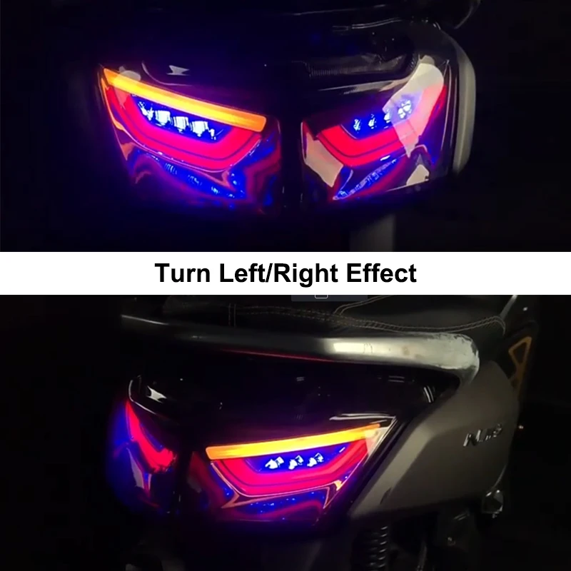 Motorcycle Led Lighting System Auxiliary Indicator Turn Signal Light ...