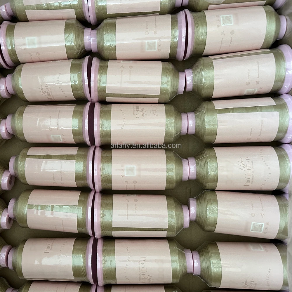 Arlany Nylon Bonded Weaving Thread For Hair Extension Installation ...