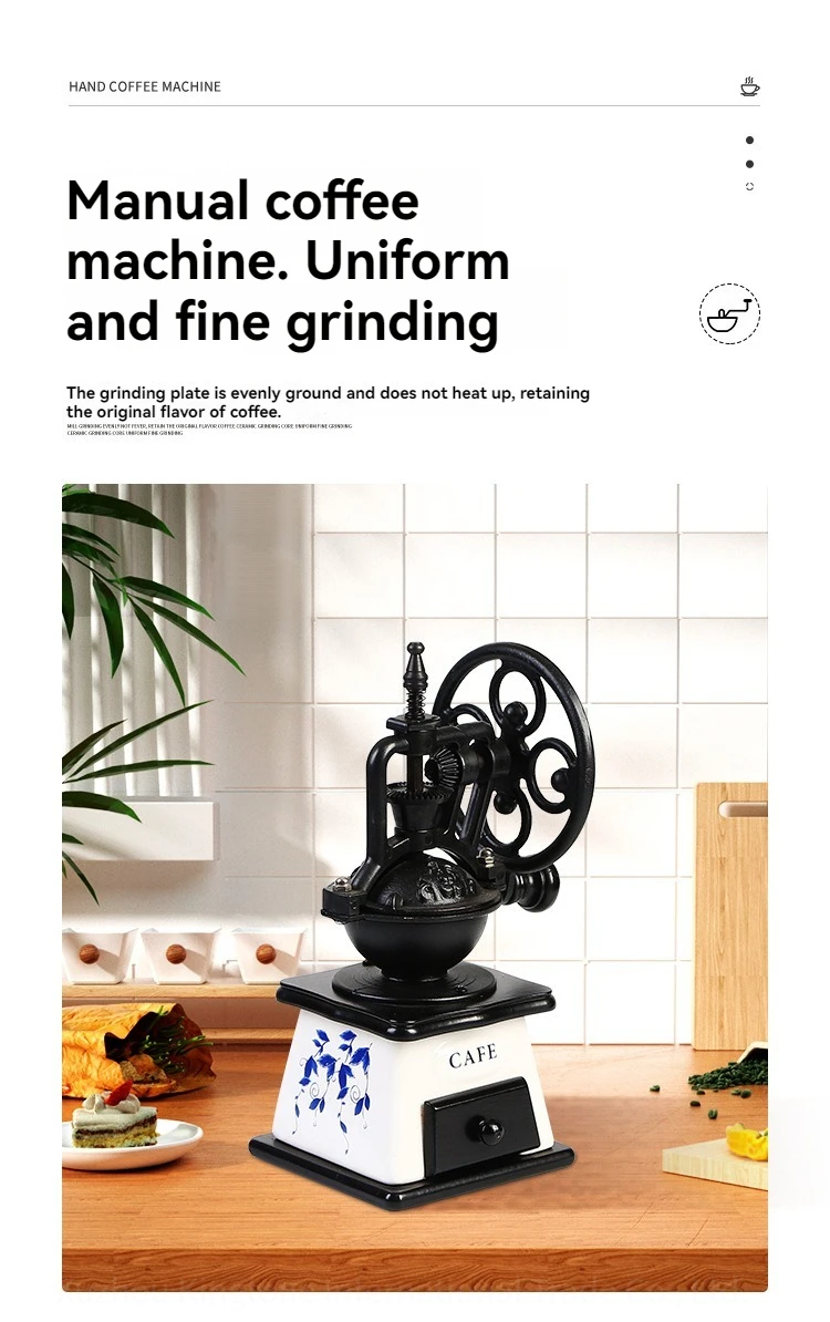 Innovative Products 2024 Vintage Shaker Coffee Grinder Household Manual ...