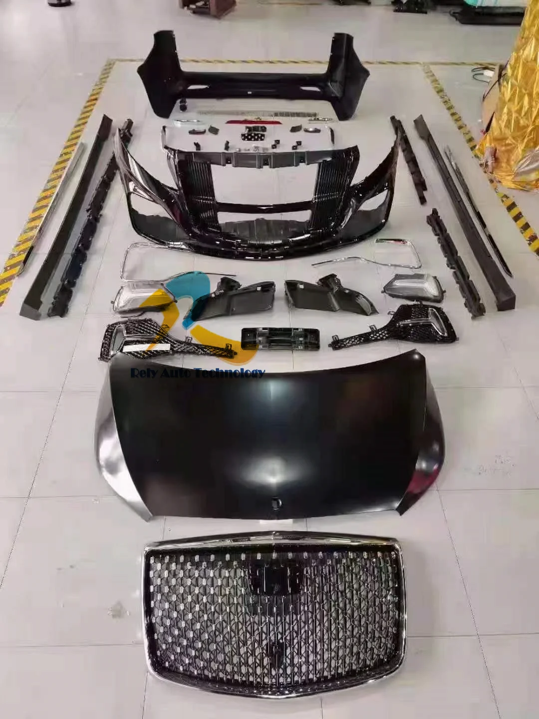 Mold Parts Body Kit Stars Type Bumpers For Mercedes-benz W447 V Class ...