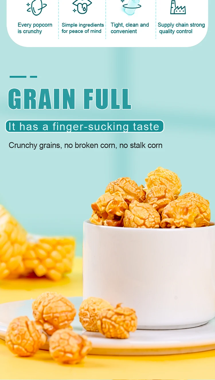 Popcorndelicious Creamy Popcorn Cereal Snack Vegetarian Snack280g ...