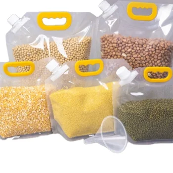Manufacturer Transparent Plastic Grain Rice Storage Bag Moisture Proof ...